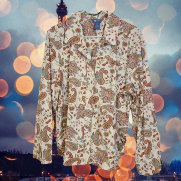 Koret | Tops | Koret Womens Blouse Size Missy Extra Large | Poshmark